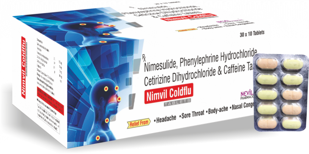 Nimvil Cold-Flu Tablet – Nevil Pharmaceuticals